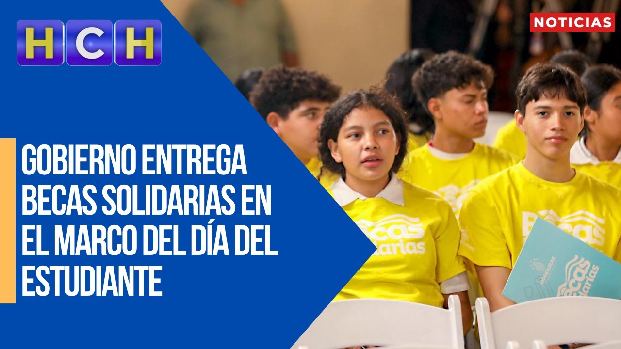 Gobierno entrega Becas Solidarias en el marco del Día del Estudiante ...
