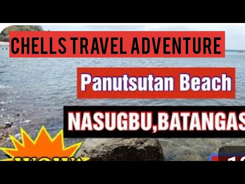 CHELLS TRAVEL ADVENTURE Panutsutan Beach,Nasugbu Batangas - YouTube
