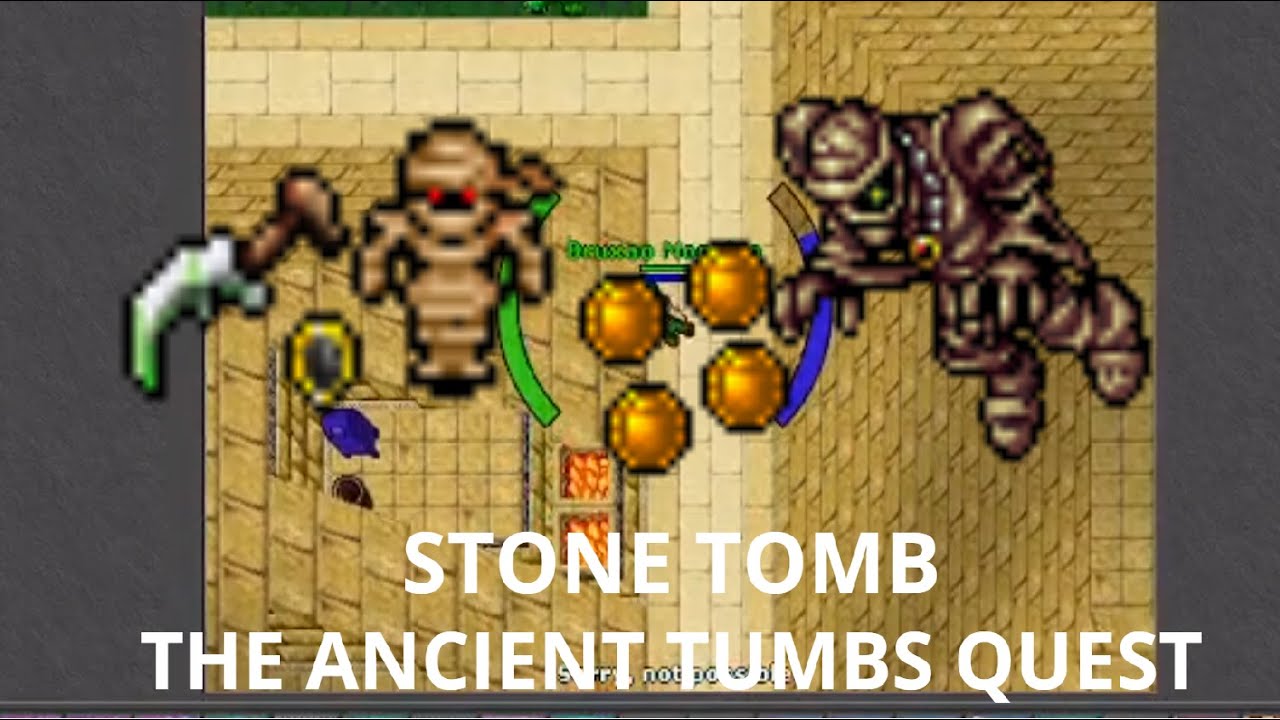 THE ANCIENT TOMBS QUEST - STONE TOMB - BOSS THALAS - YouTube