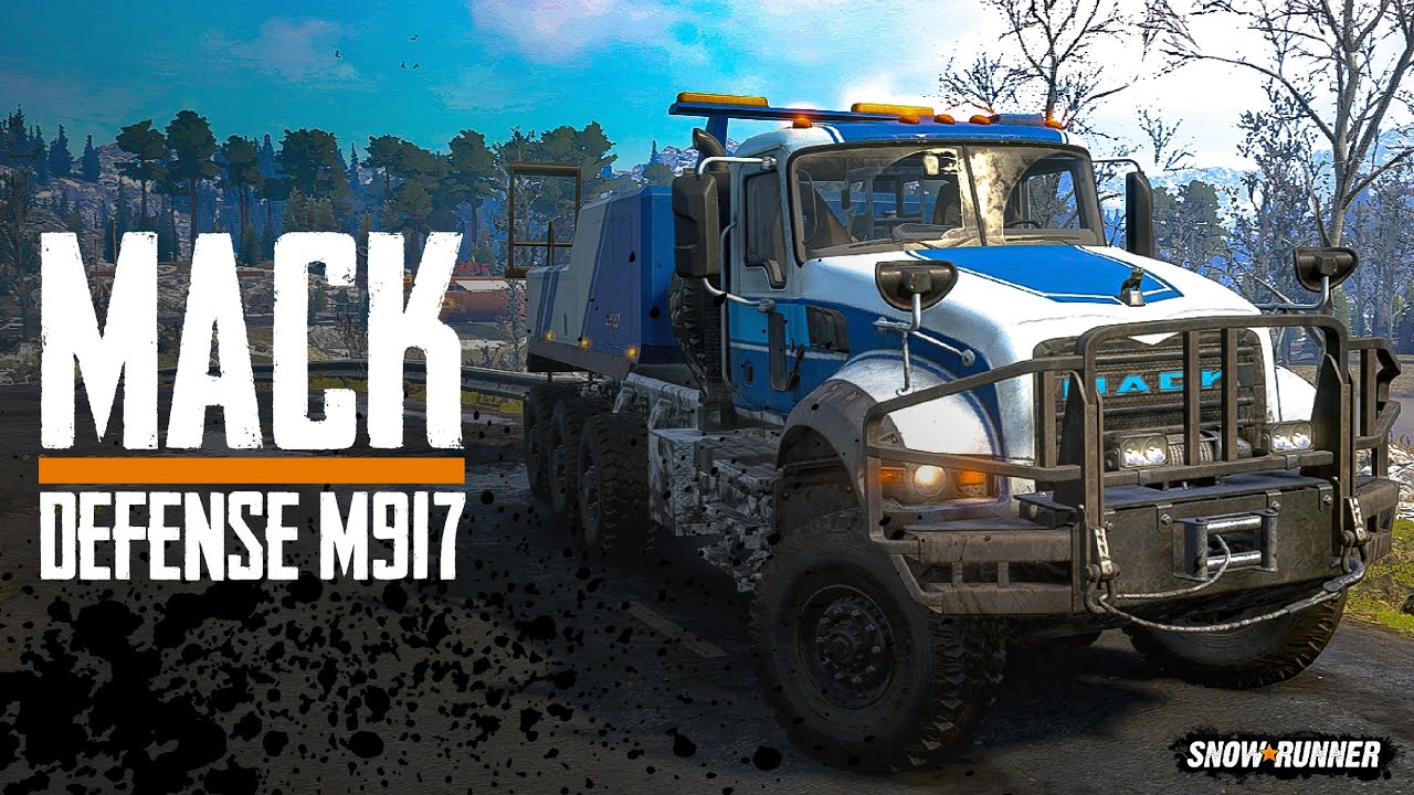 Mack Defense M917. SnowRunner. Scandinavia season 11 - YouTube