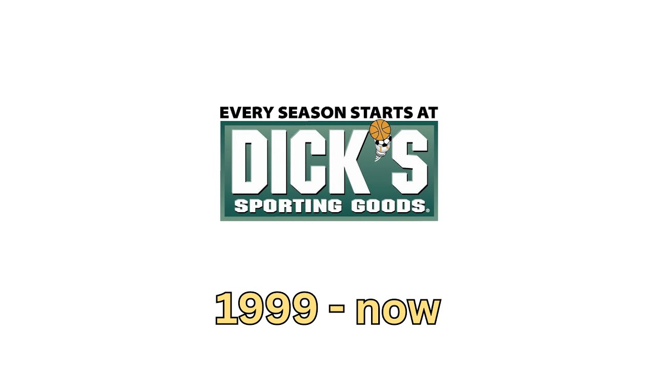 Dick's Sporting Goods Logo History TImeline - YouTube