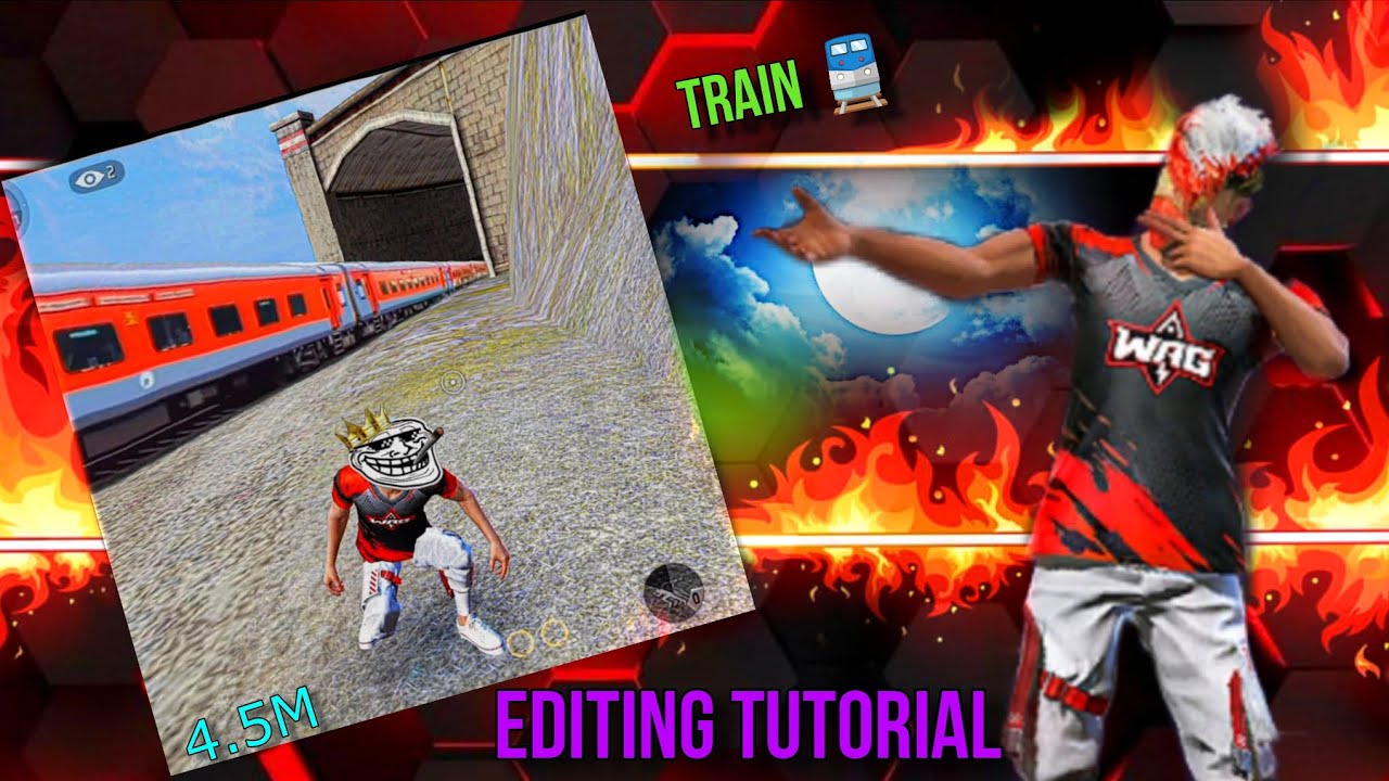 Free fire train video editing tutorial | free fire new trending video ...