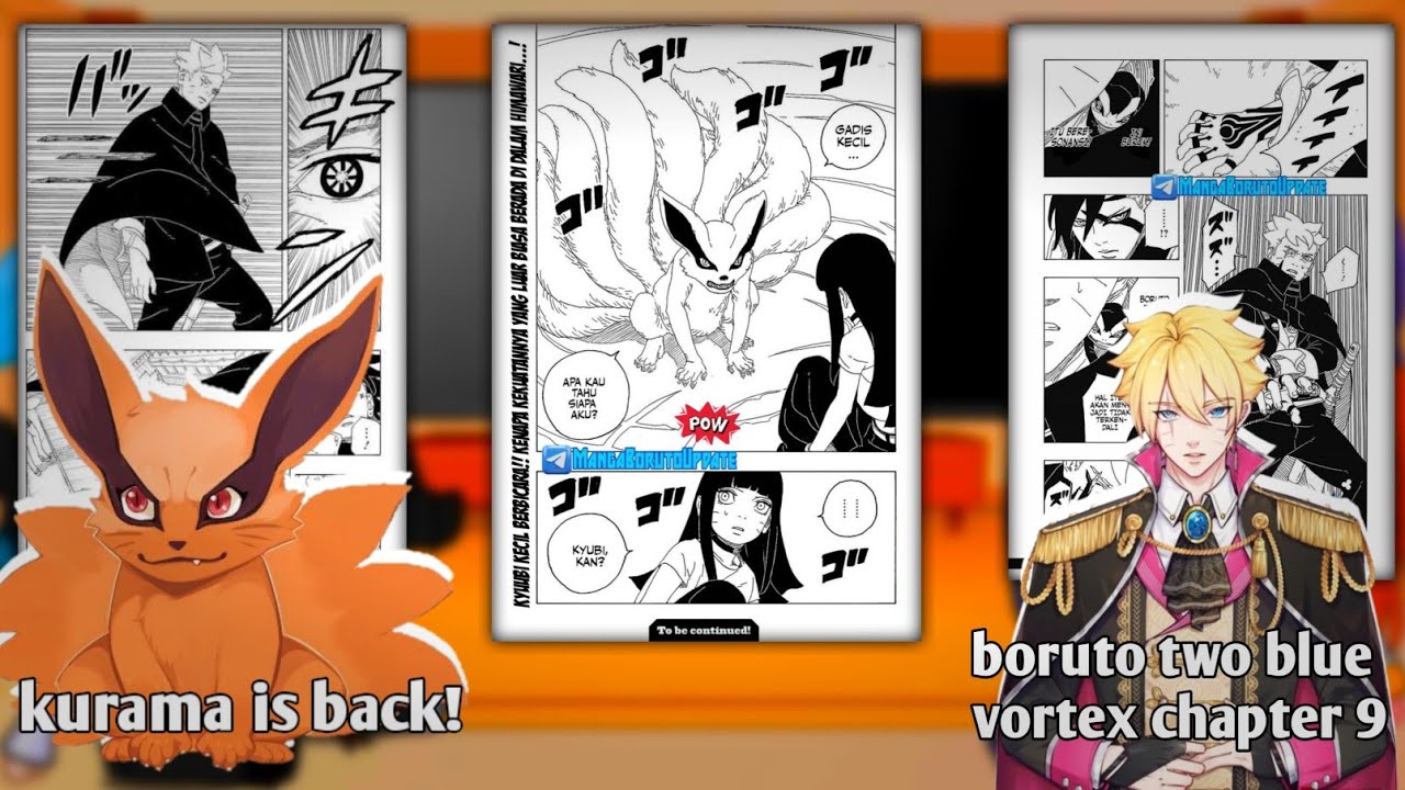 Boruto Two Blue Vortex React To Future//Boruto TBV Chapter 9/Bonus ...