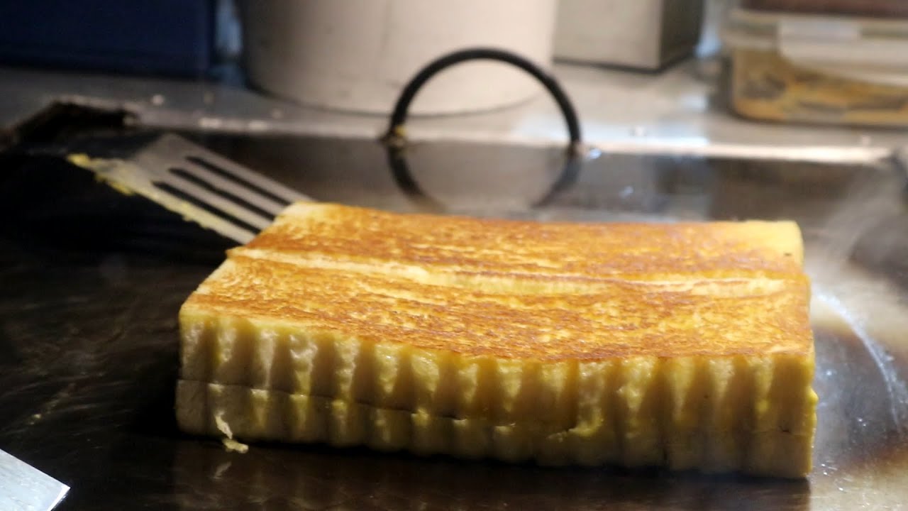 Famous Bandung Toast with Chocolate and Cheese Roti Bakar Bandung ...