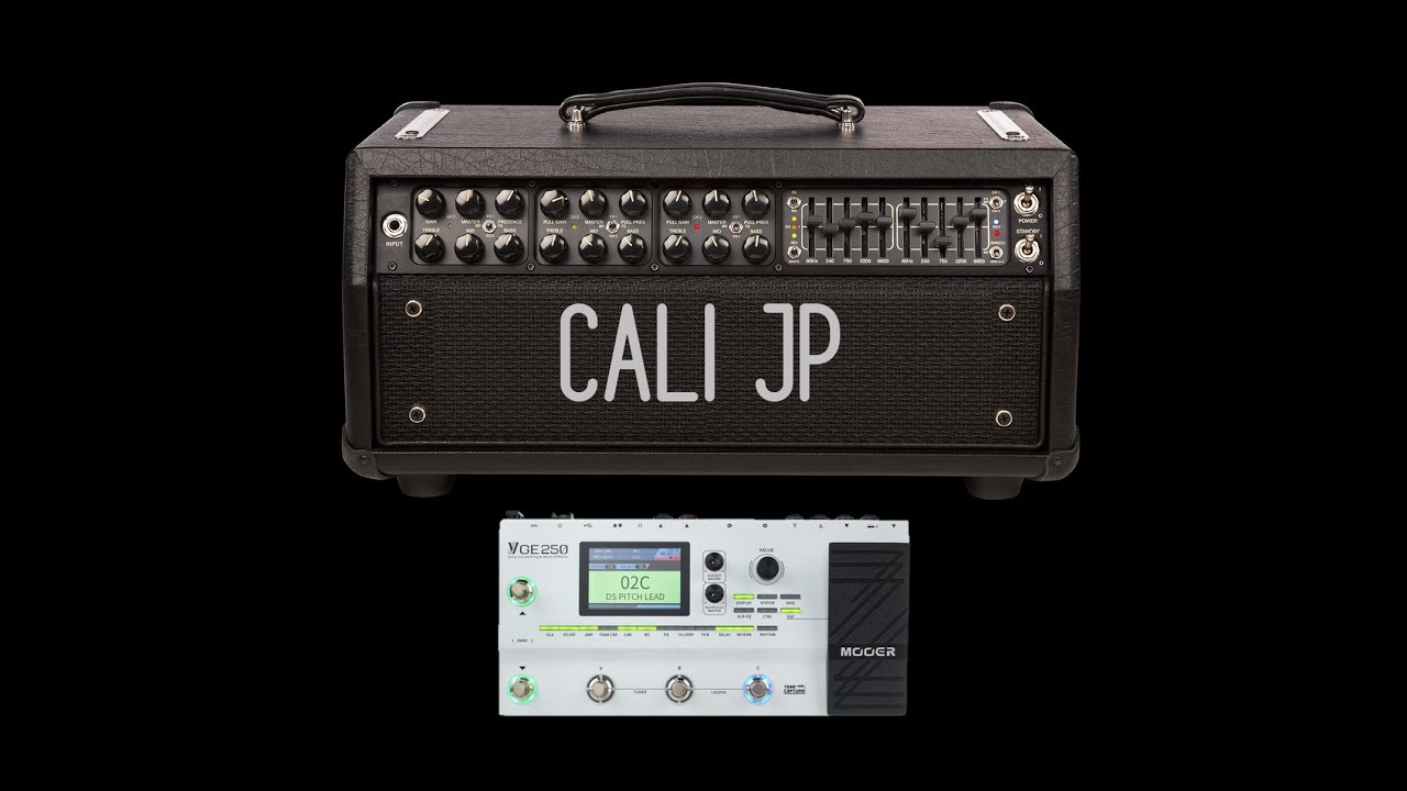 Mooer GE250 Preset Pack "JP2C" - YouTube