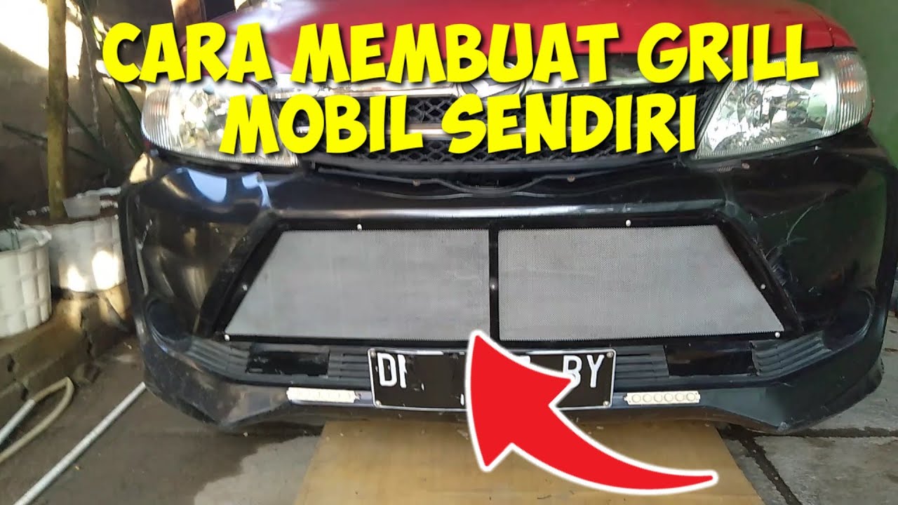 CARA MEMBUAT GRILL MOBIL MURAH MERIAH - YouTube