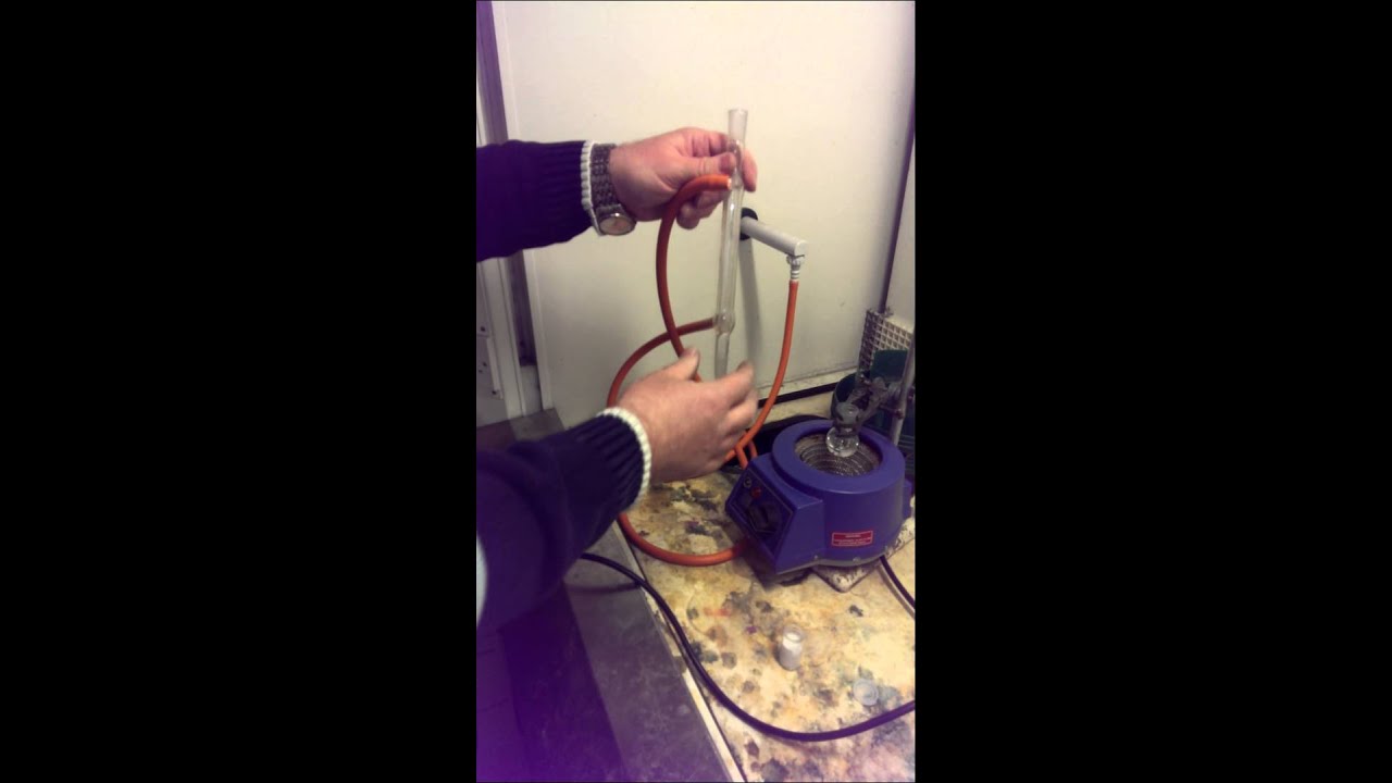 How to reflux under atmospheric conditions - YouTube