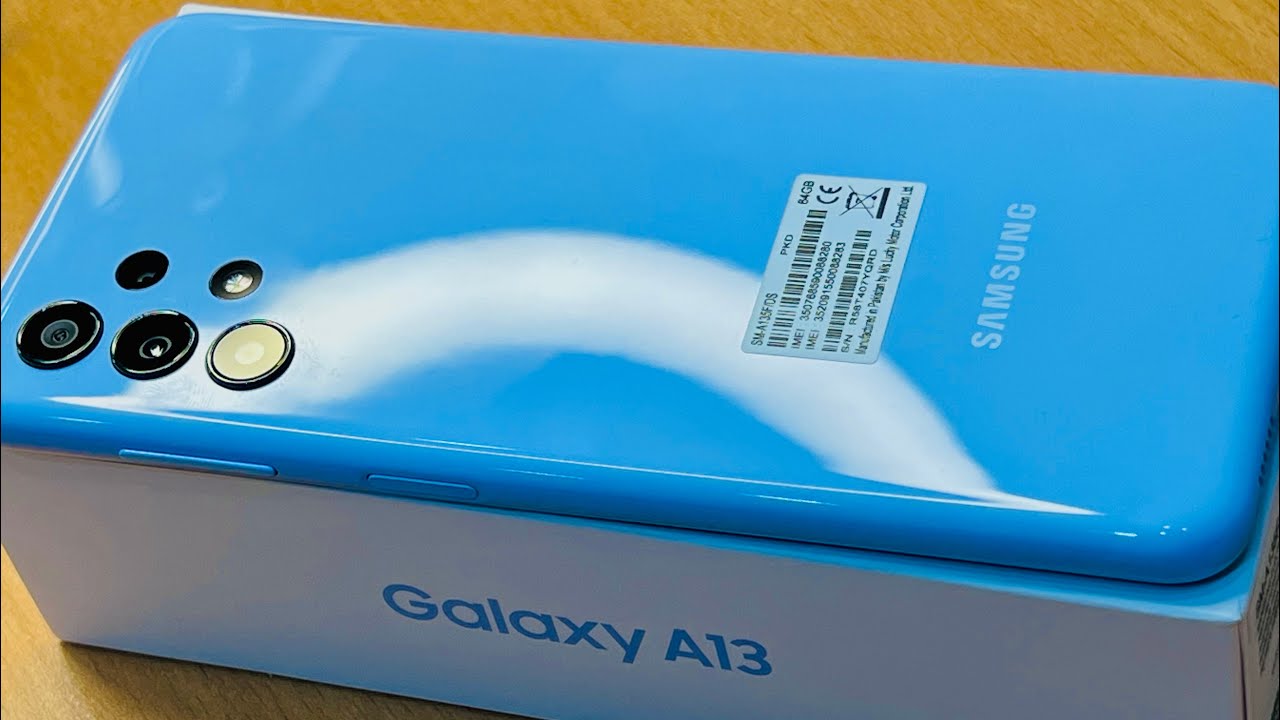 Samsung A13 unboxing # First mobile and Best Mobile A13 - YouTube