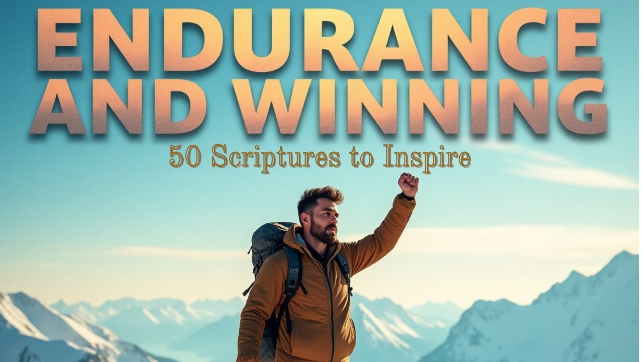 Endurance and Winning: 50 Scriptures to Inspire You - YouTube