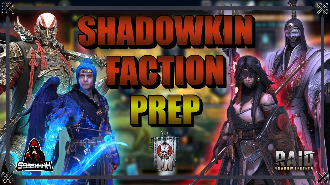 Shadowkin Faction Overview - Shadowkin Faction Crypt Prep - Raid Shadow Legends Day 157 - YouTube