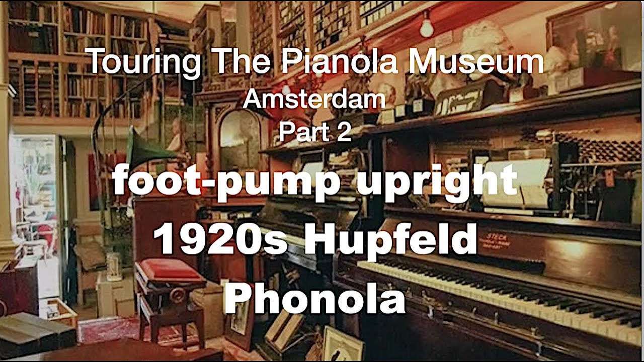 Artis Wodehouse Tour Pianola Museum Amsterdam Kasper Janse Part 2 1920s ...