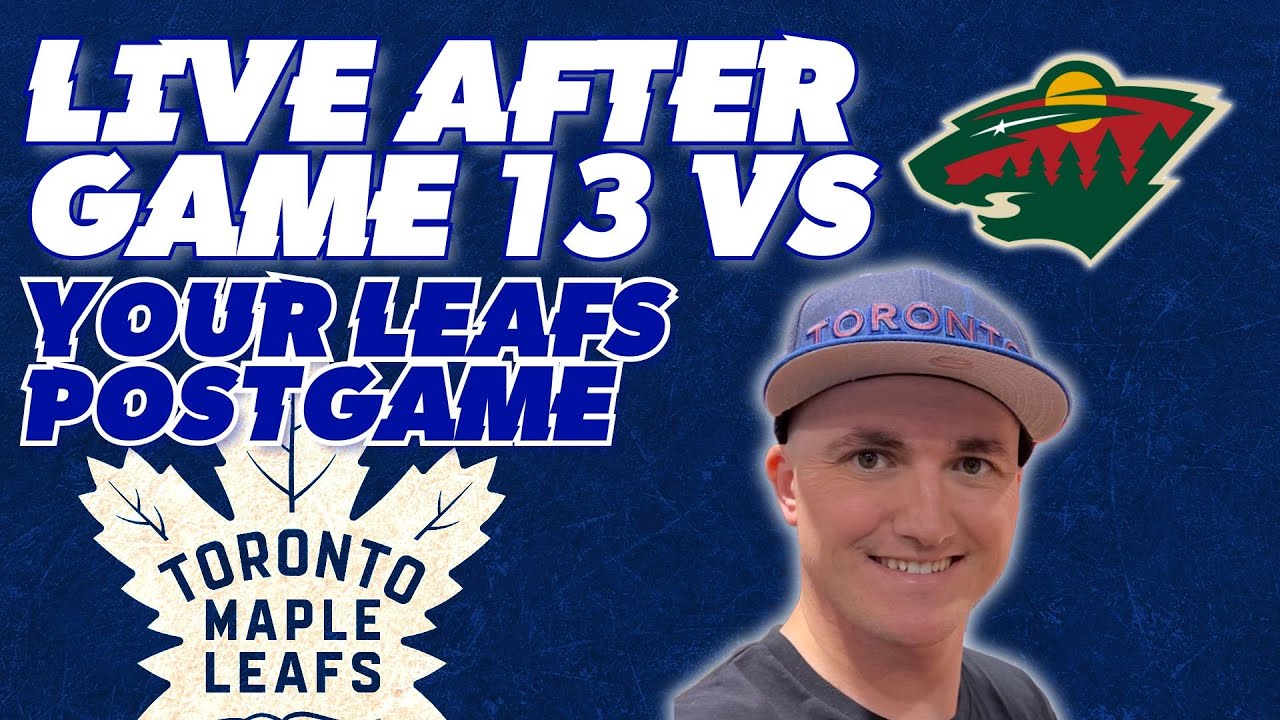 Maple Leafs vs Wild Post Game | Nov 3, 2024 | Game Over Toronto - YouTube