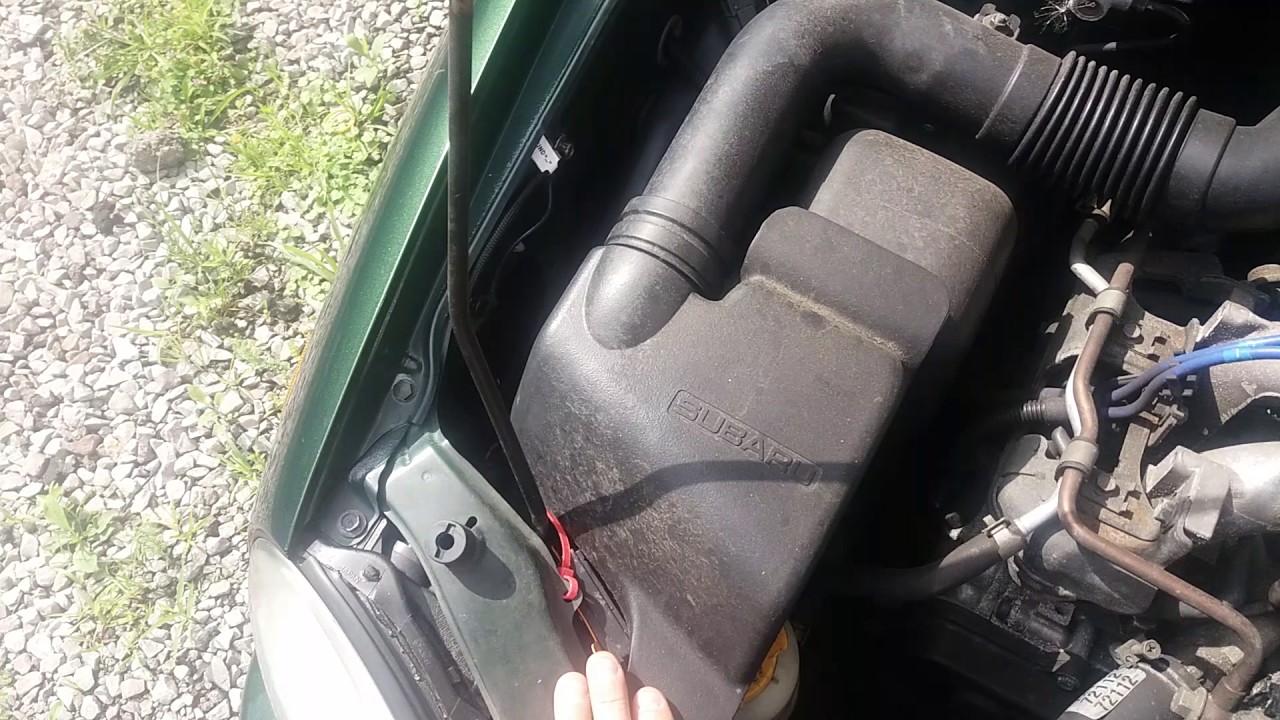 Video 1 subie engine removal - YouTube