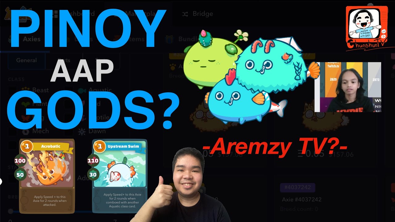 Top rank AAP combo build - Axie Infinity Tagalog - Aremzy TV - YouTube