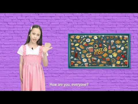 English Speech | Fast Food - YouTube