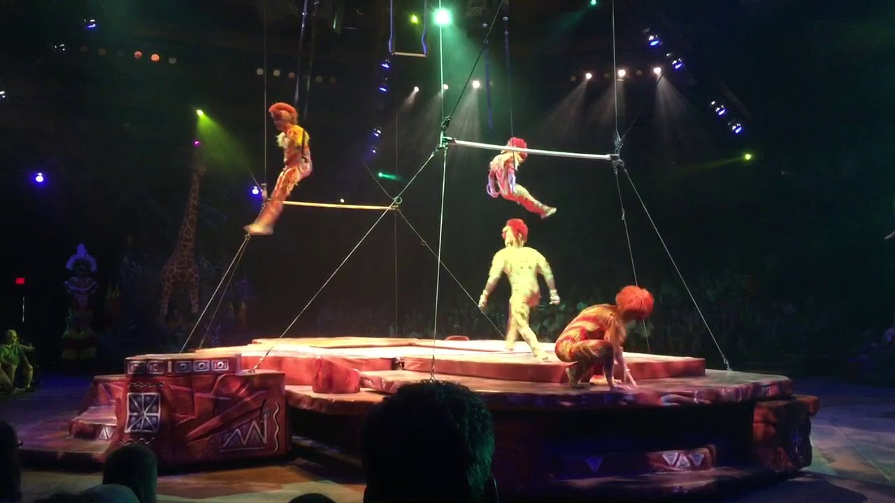 Festival of the Lion King - Tumble Monkeys - YouTube