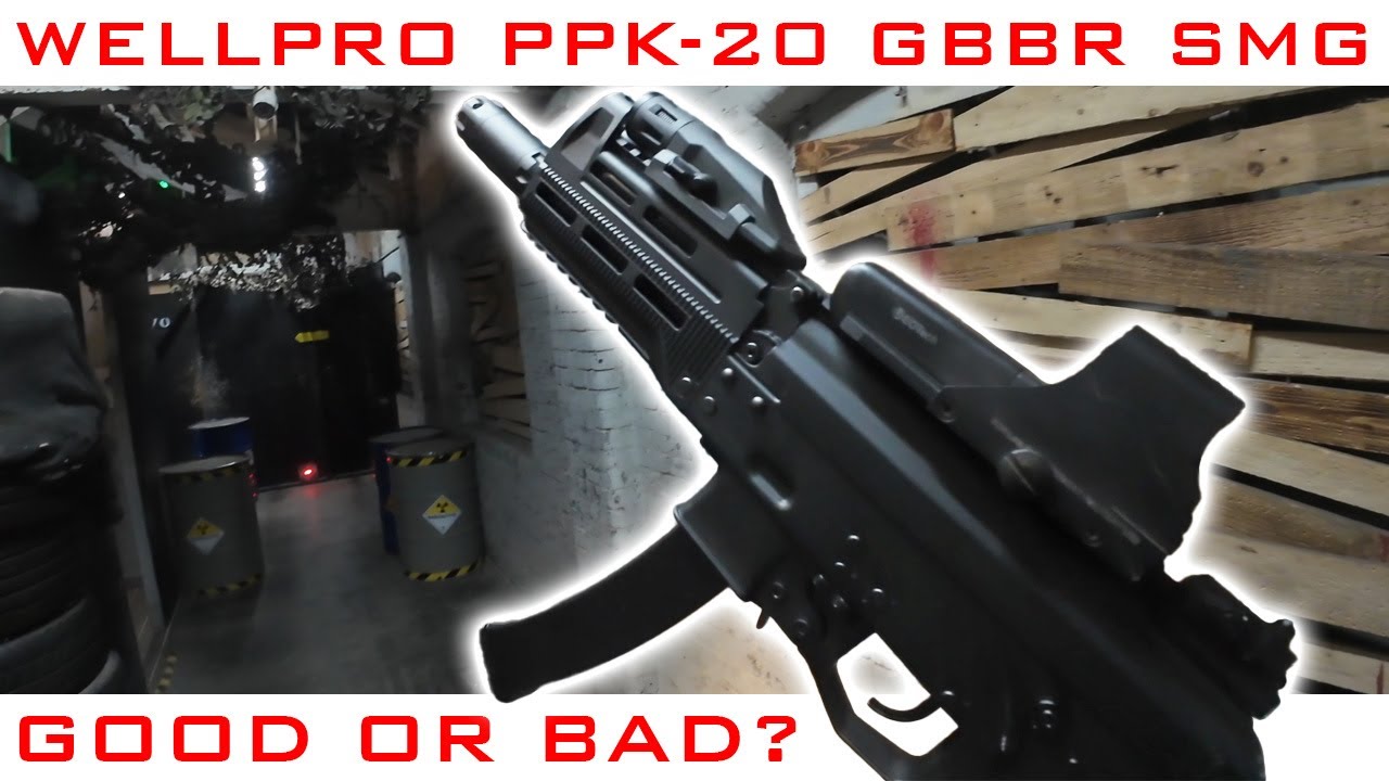 WellPro PPK-20 GBBR #airsoft #airsoftcqb - YouTube