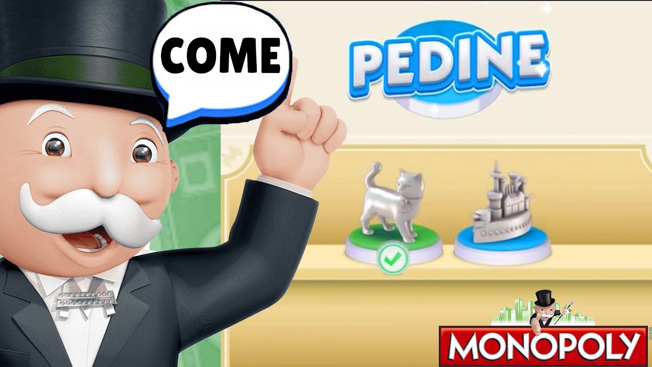 Come OTTENERE TUTTE le PEDINE!!!-Monopoly GO ITA! - YouTube