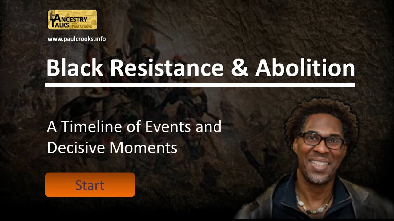 Black Resistance and Abolition Timeline - YouTube