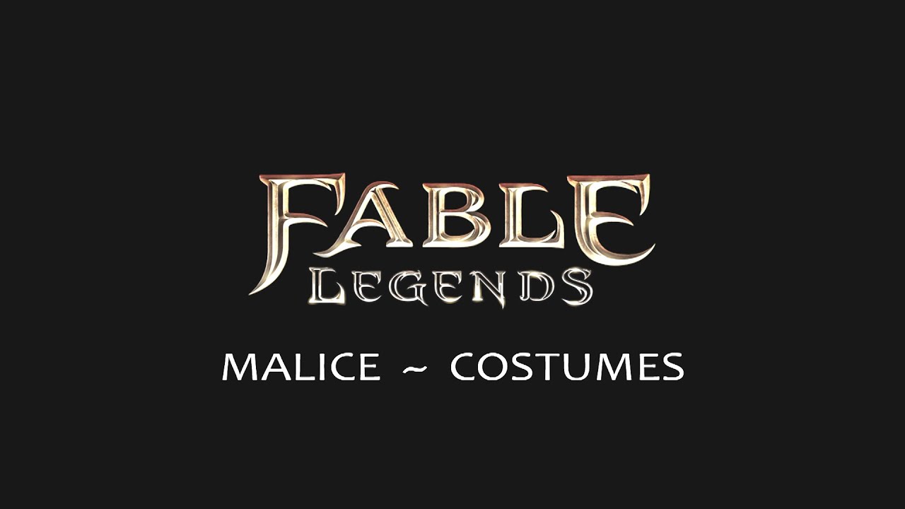 Fable Legends - Character Costumes - Malice - YouTube