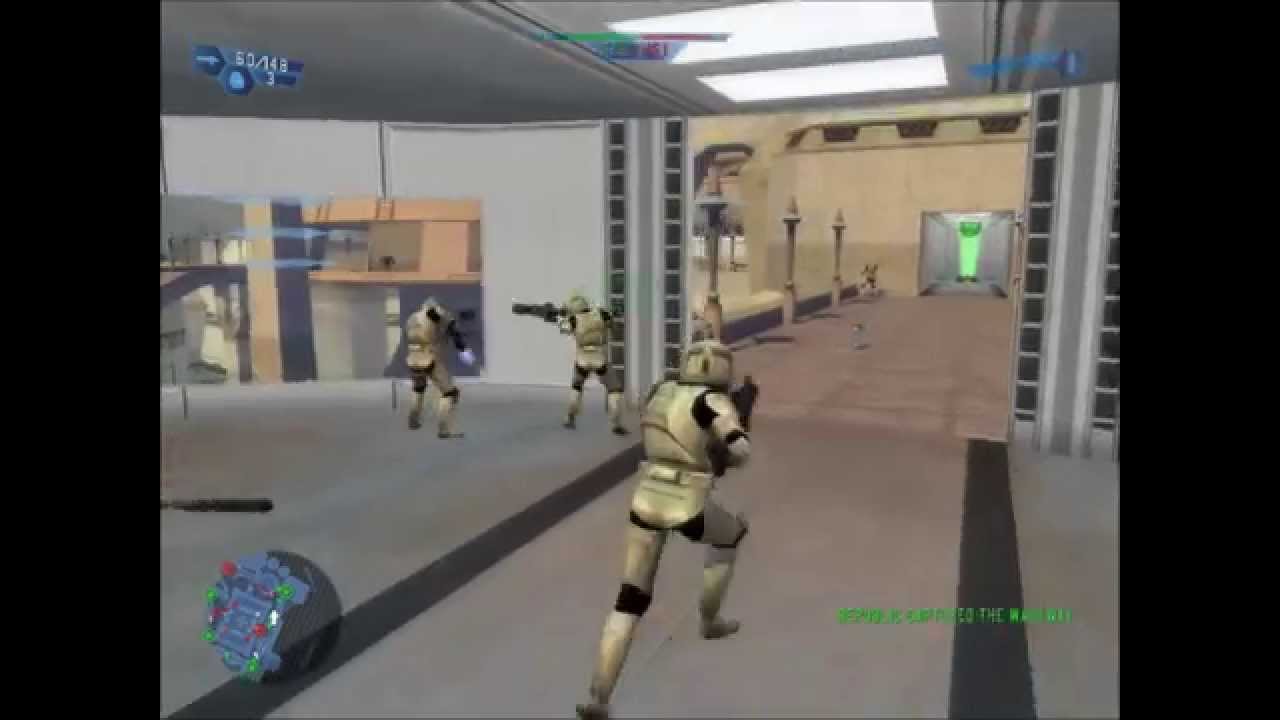 star wars battlefront 1 gameplay s1 #8 pc cloud city - YouTube