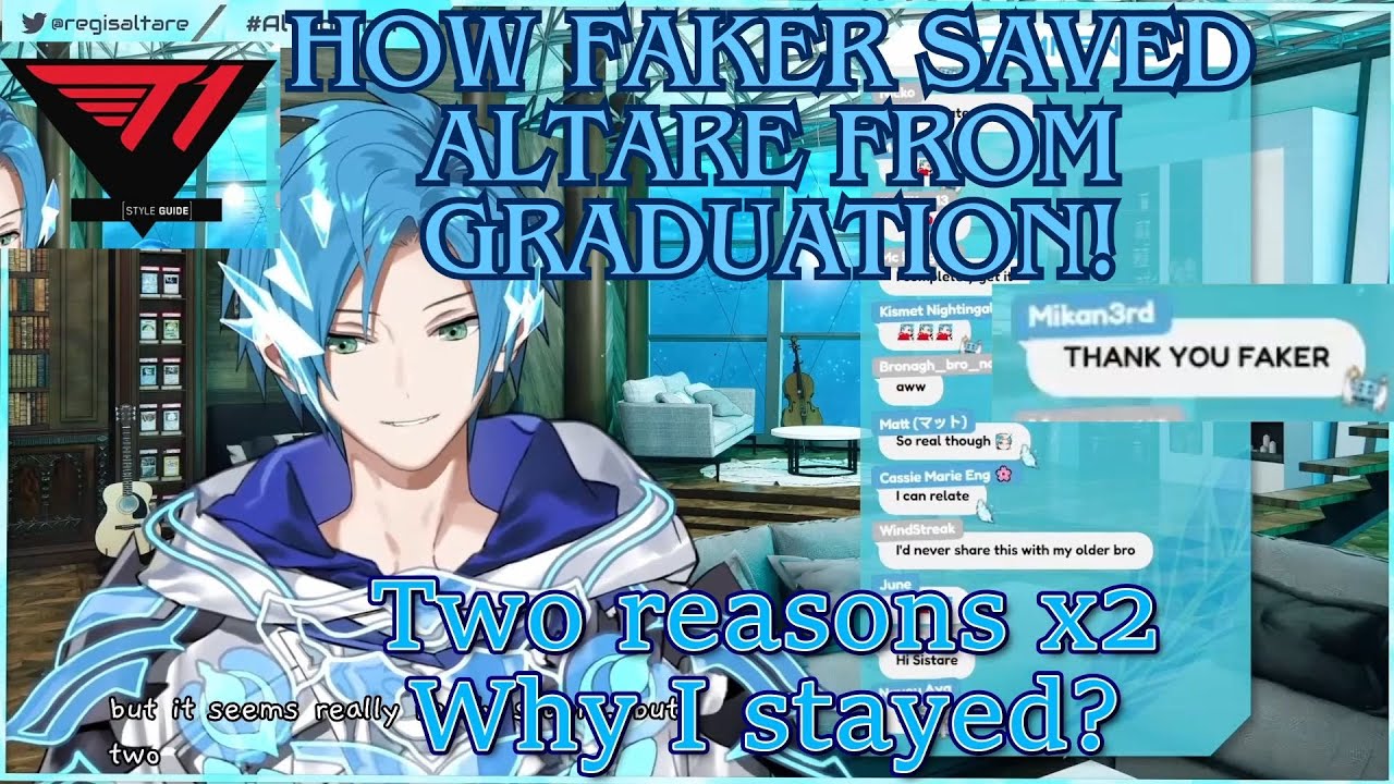 How Faker and the Tempura saved Altare from graduation! | Regis Altare ...