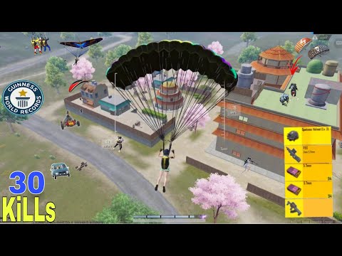 30 KILLS!!😱 NEW WORLD KILL RECORD in NEW SEASON 🔥PUBG MOBILE 