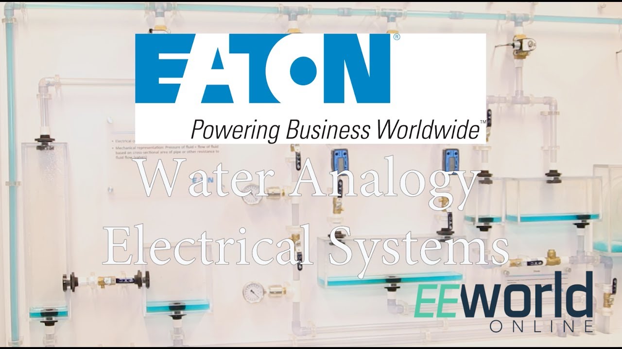 Water-based demo explains how electrical circuits work - YouTube