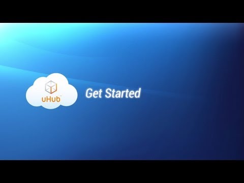 uHub cloud storage - Get Started - YouTube