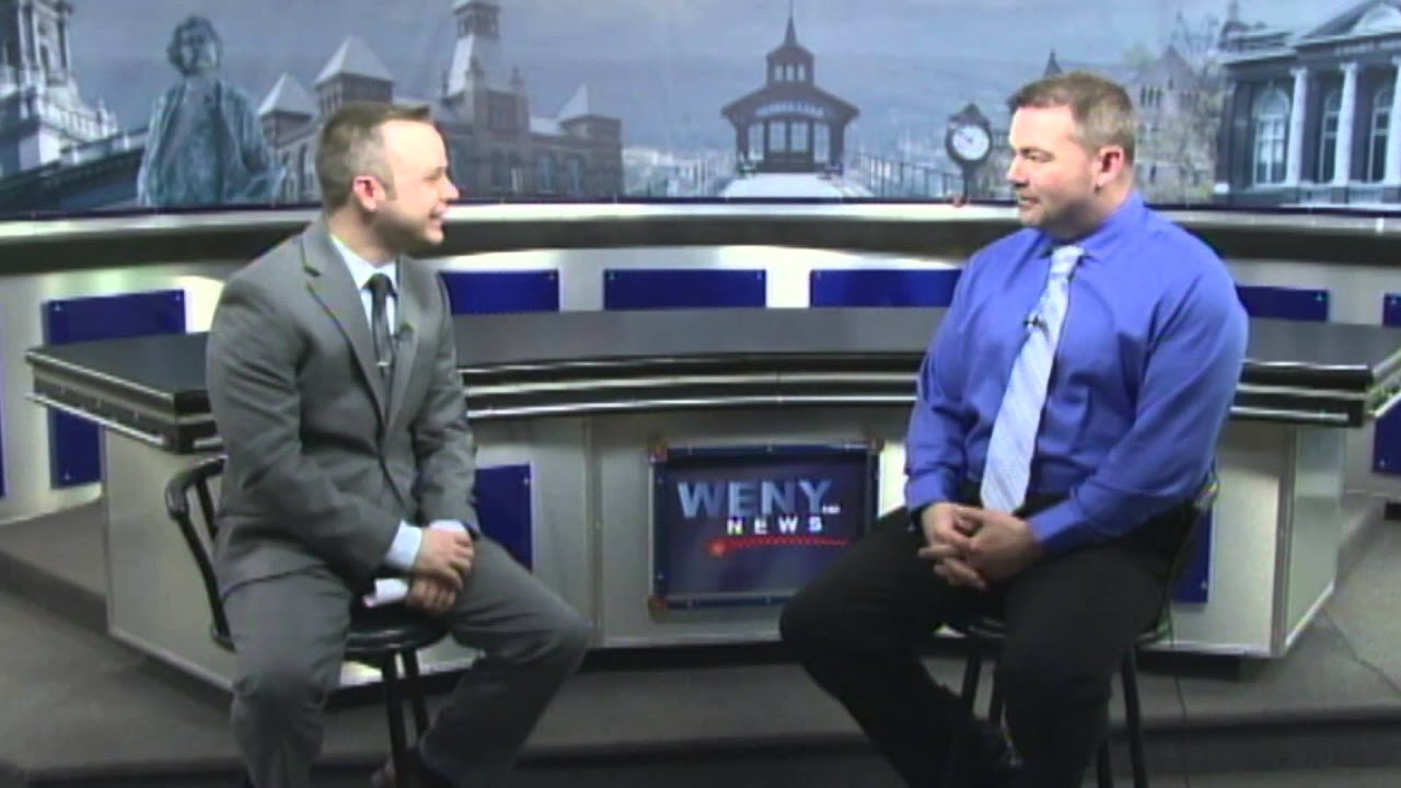 WENY-TV Sports Talk With Elmira College Hockey - YouTube
