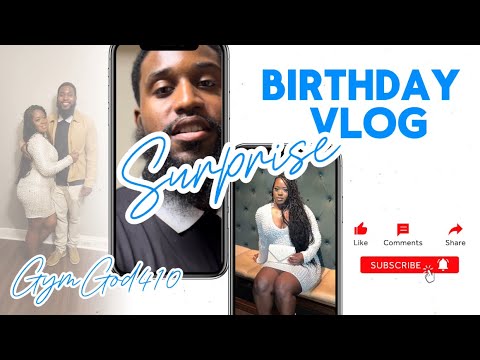 Birthday surprise Vlog - YouTube