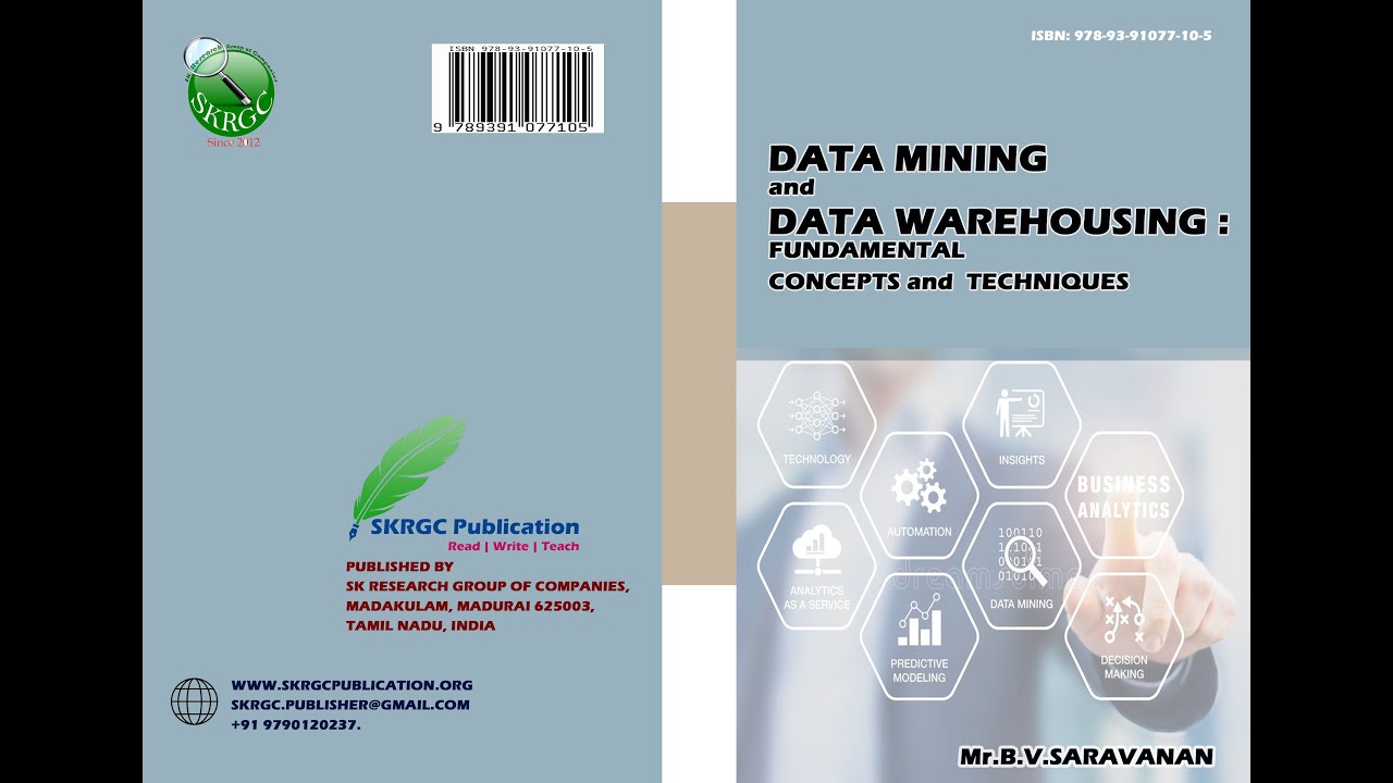 Book Title: Data Mining and Data Warehousing : Fundamental Concepts and ...