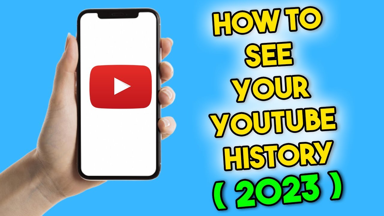 How To See Your YouTube History (2023) - YouTube