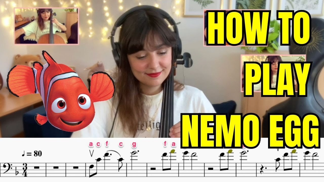 How to play: Nemo Egg (intermediate 🎻) - YouTube