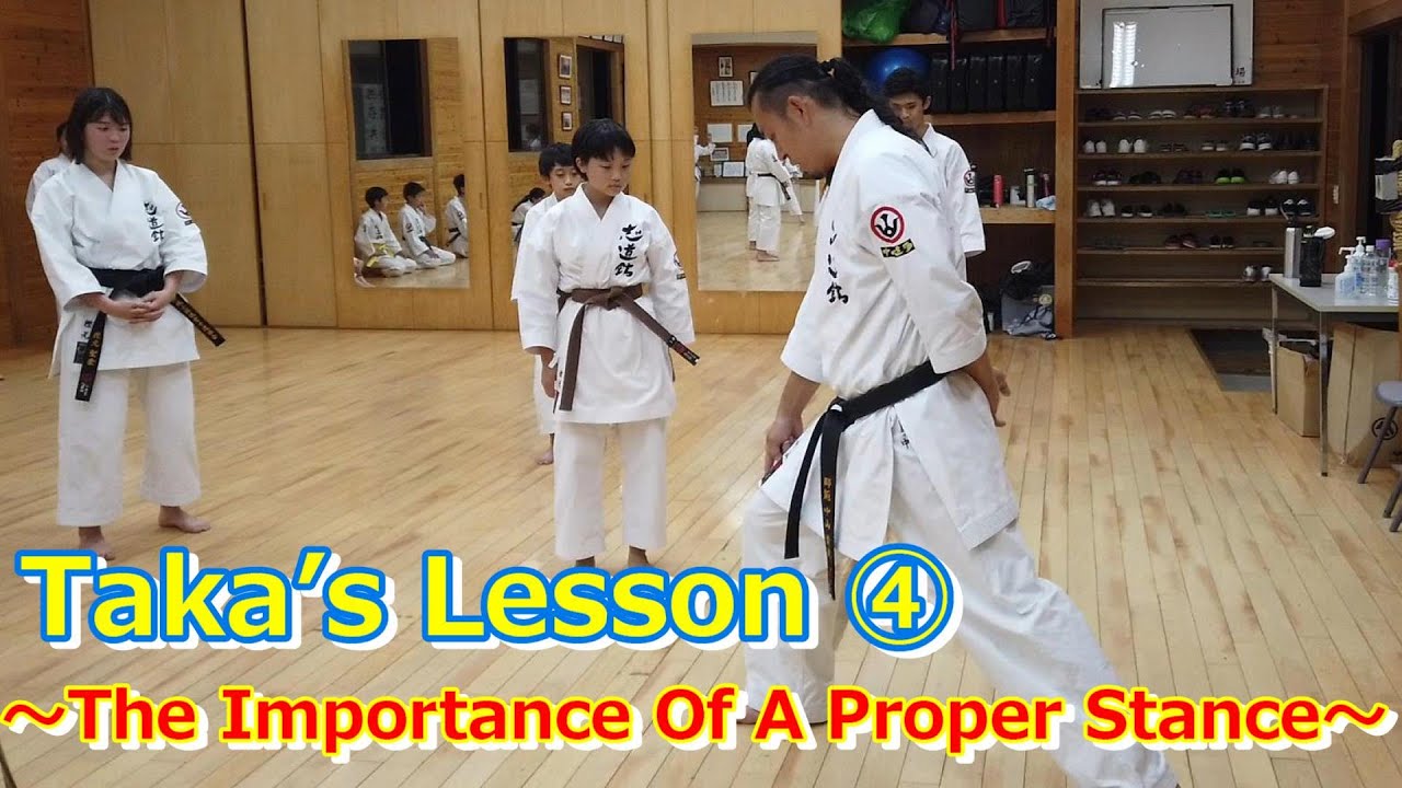 【Taka’s Lesson ④】〜The Importance Of A Proper Stance〜 - YouTube