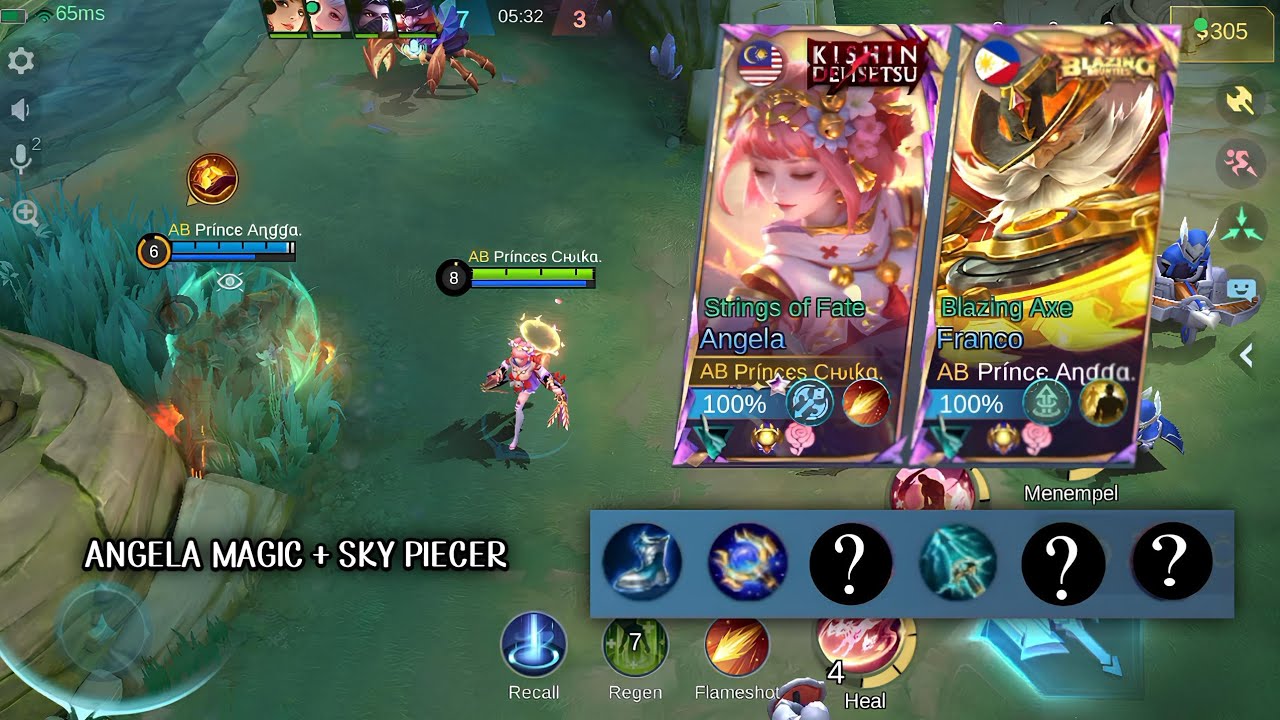 CHALENGGE MAIN, ANGELA MAGE + SKY PIECER DAN TERNYATA INILAH YANG ...