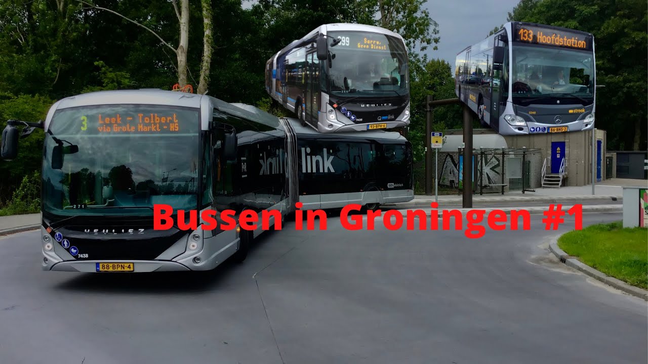 Bussen in Groningen #1 - YouTube