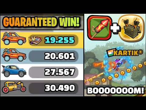LAUNCHER + JUMP START = 100% WIN! 🏆🚀 IN COMMUNITY SHOWCASE - Hill Climb Racing 2
