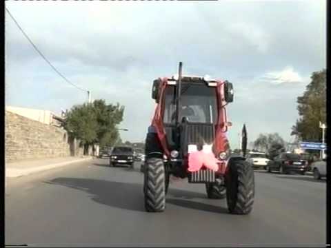 Berde Gelin  Masini Korteci Traktor , qaz 21 ( Rəmzinin Toyu )  27.09.2015