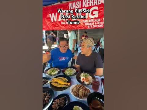 Warung Cik Siti | Nasi Kerabu Tumis | Beratur Panjang | Datuk Keramat #shorts - YouTube