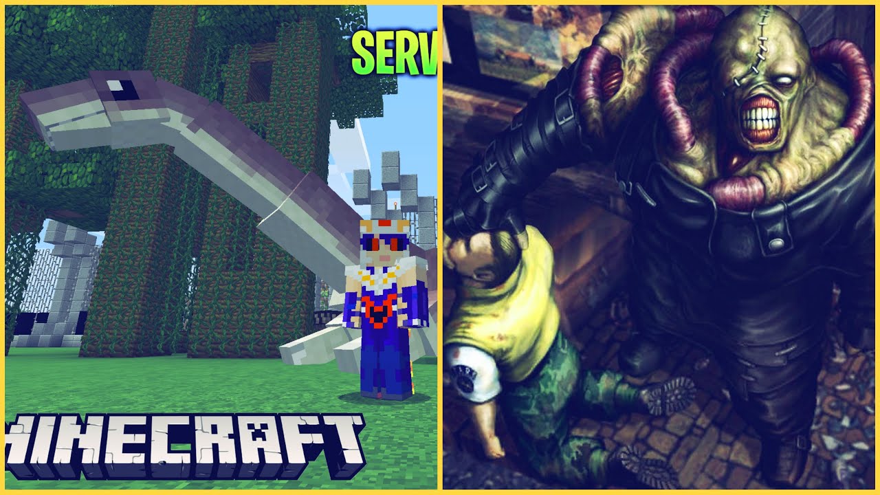 🔴Minecraft y Resident Evil 3 Clasico🔴Server con mods para subs🥵 ...