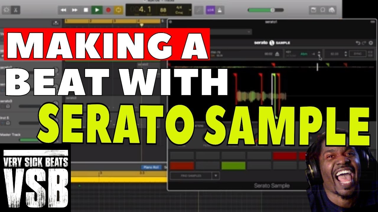 Making a beat in Serato Sample - YouTube