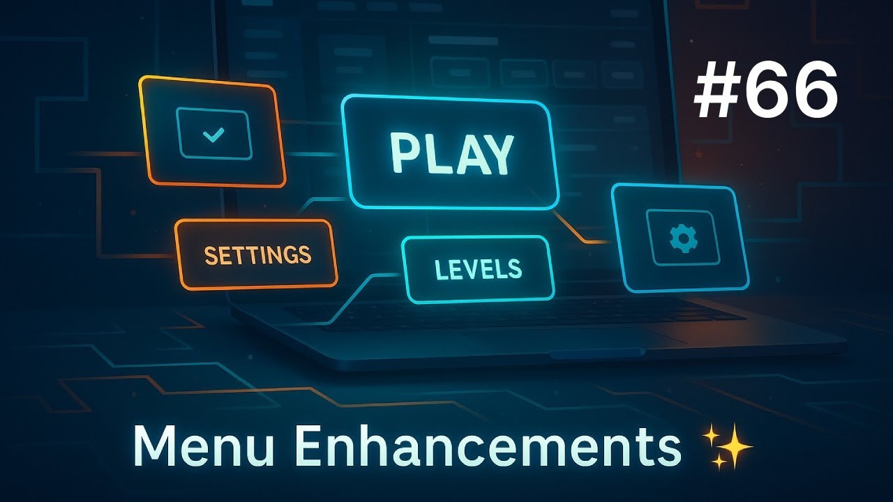 Enhanced menus and UI in Maze Rush | 100 Days Challenge #66 🚀 - YouTube