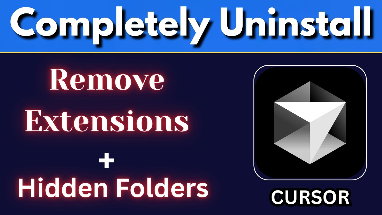 How to Completely Uninstall Cursor from Windows (No Leftover Files ...