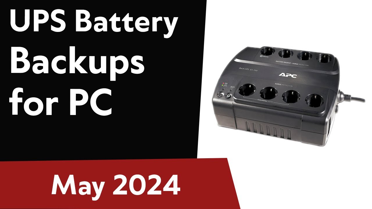 TOP-5. Best UPS Battery Backups for PC 2024 - YouTube