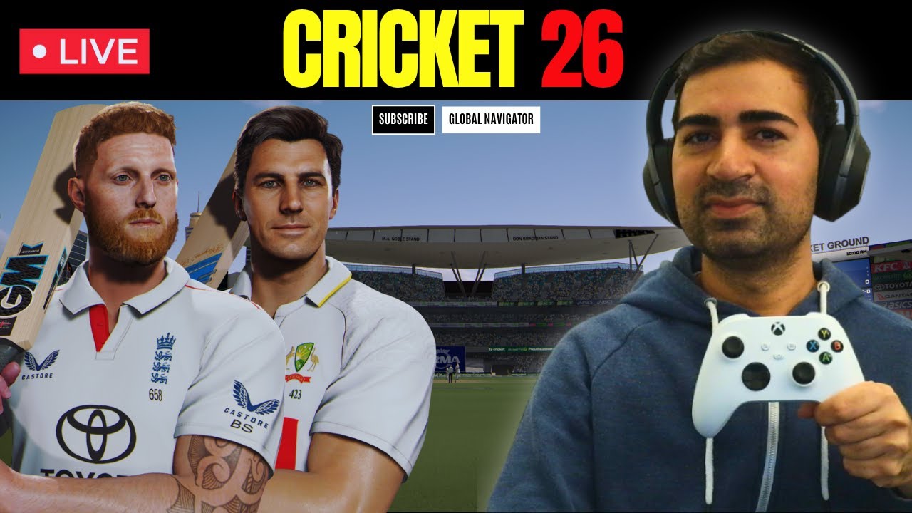 CRICKET 26 LIVE! 🎮 First Look Gameplay & Full Match | Launch Day Stream ...