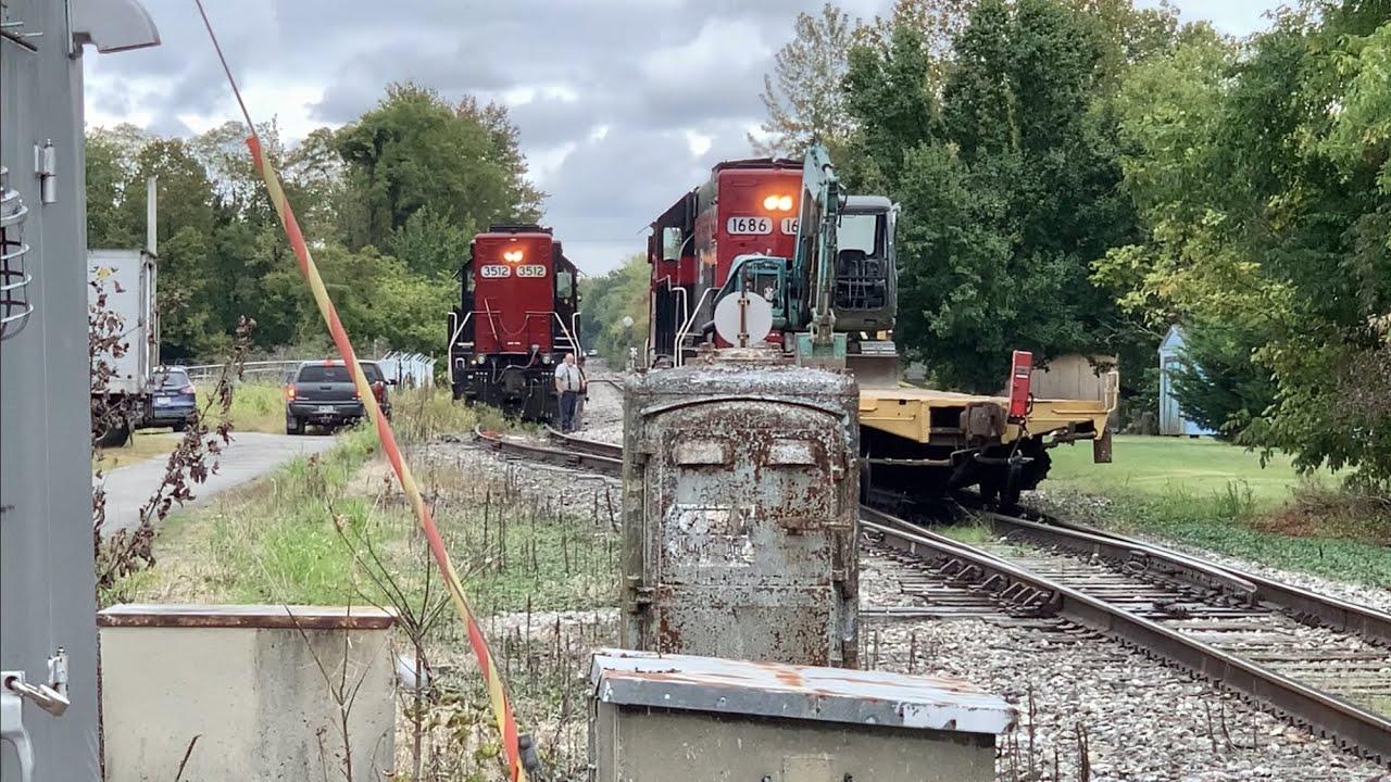 Railroad Switching & Maintenance Of Way Train, Cincinnati Eastern ...