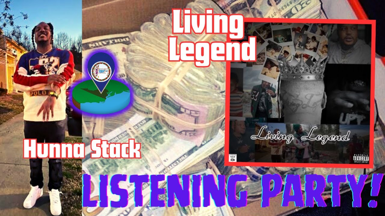 Hunna Stack - Living Legend LISTENING PARTY! - YouTube