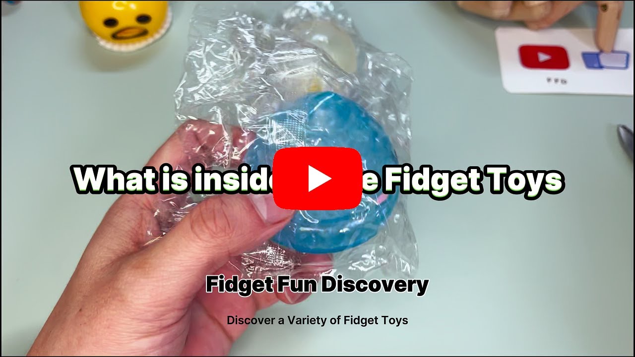 Colorful Stress Balls Fidget Toys What's Inside? Water-filled Squeeze ...