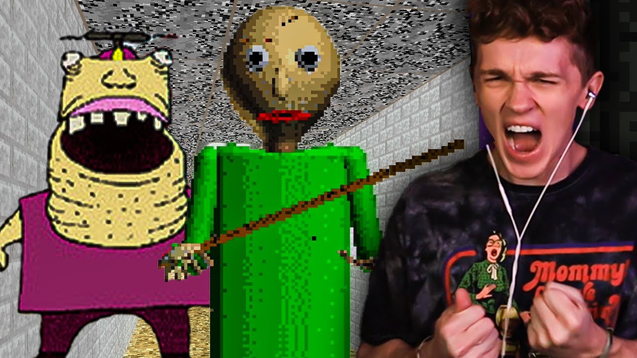 *NEW* BALDI'S BASICS HAS ME SCREAMING LOUDER THAN EVER | Baldi's Basics ...